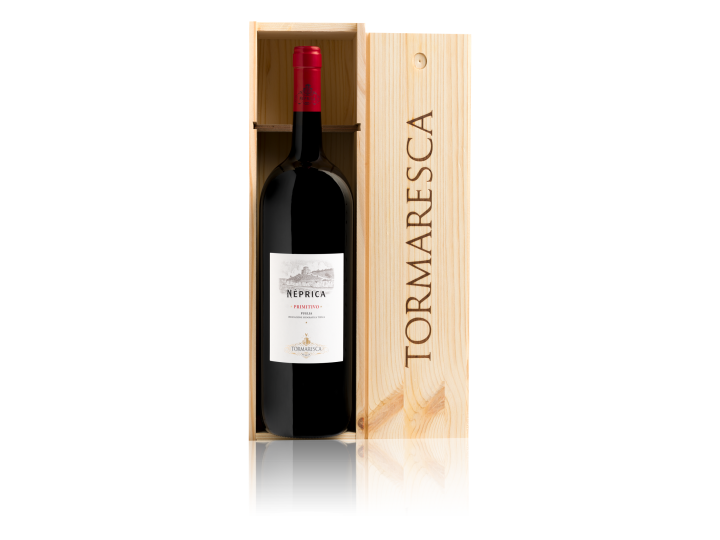 Primitivo Neprica Tormaresca Magnum in Astuccio di legno 1,5 lt